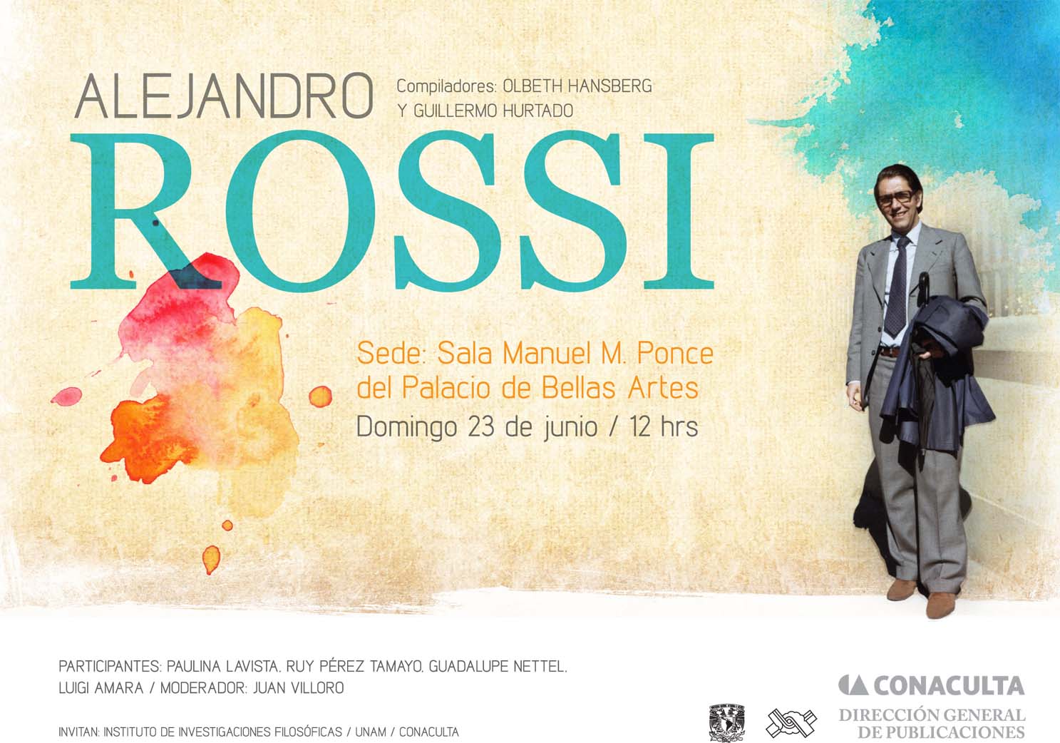 Presentación de Libro «Alejandro Rossi» – Centro de Estudios de Filosofía Mexicana