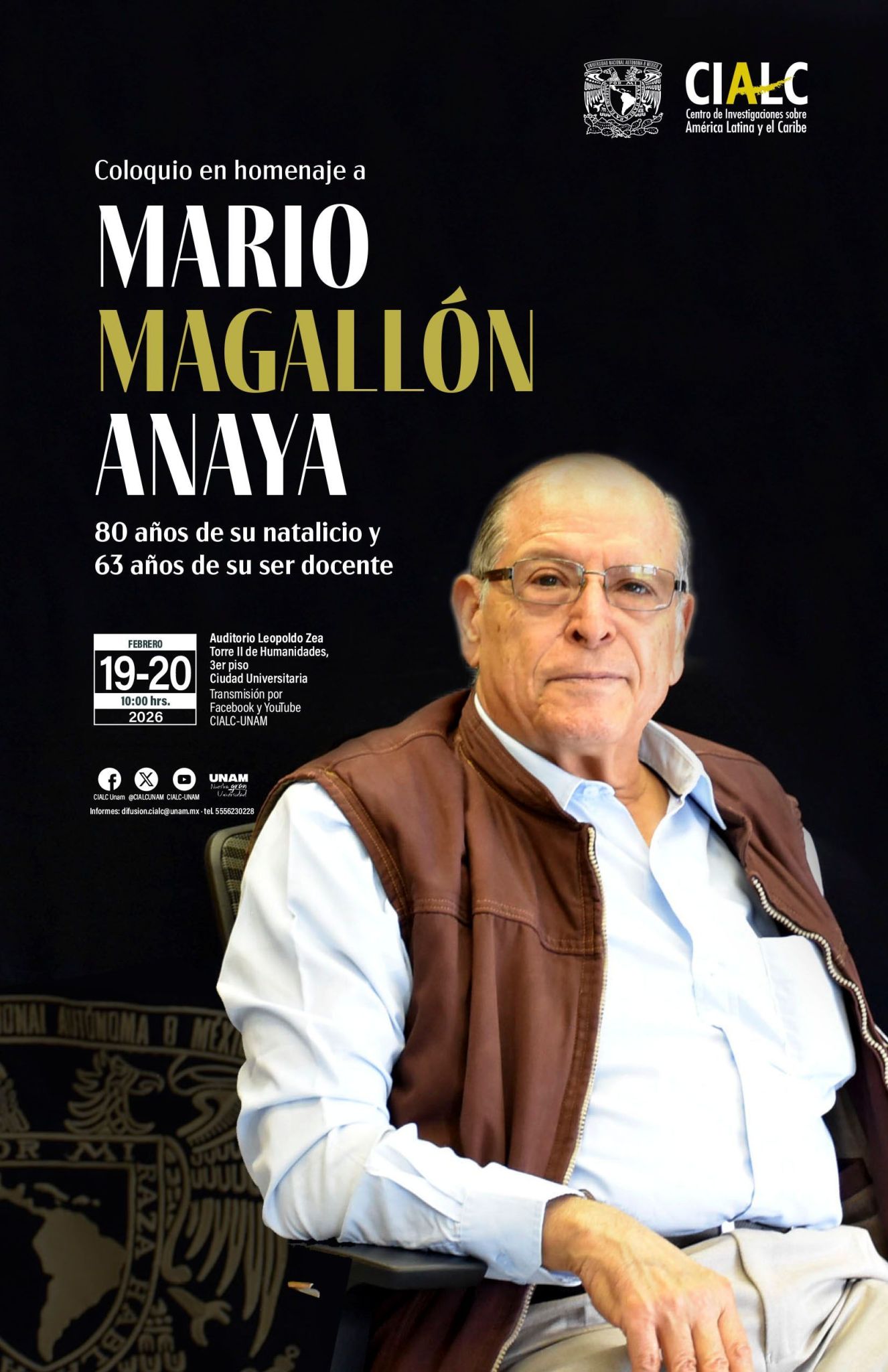 Coloquio en Homenaje a Mario Magallón Anaya. 80 años de su natalicio y ...